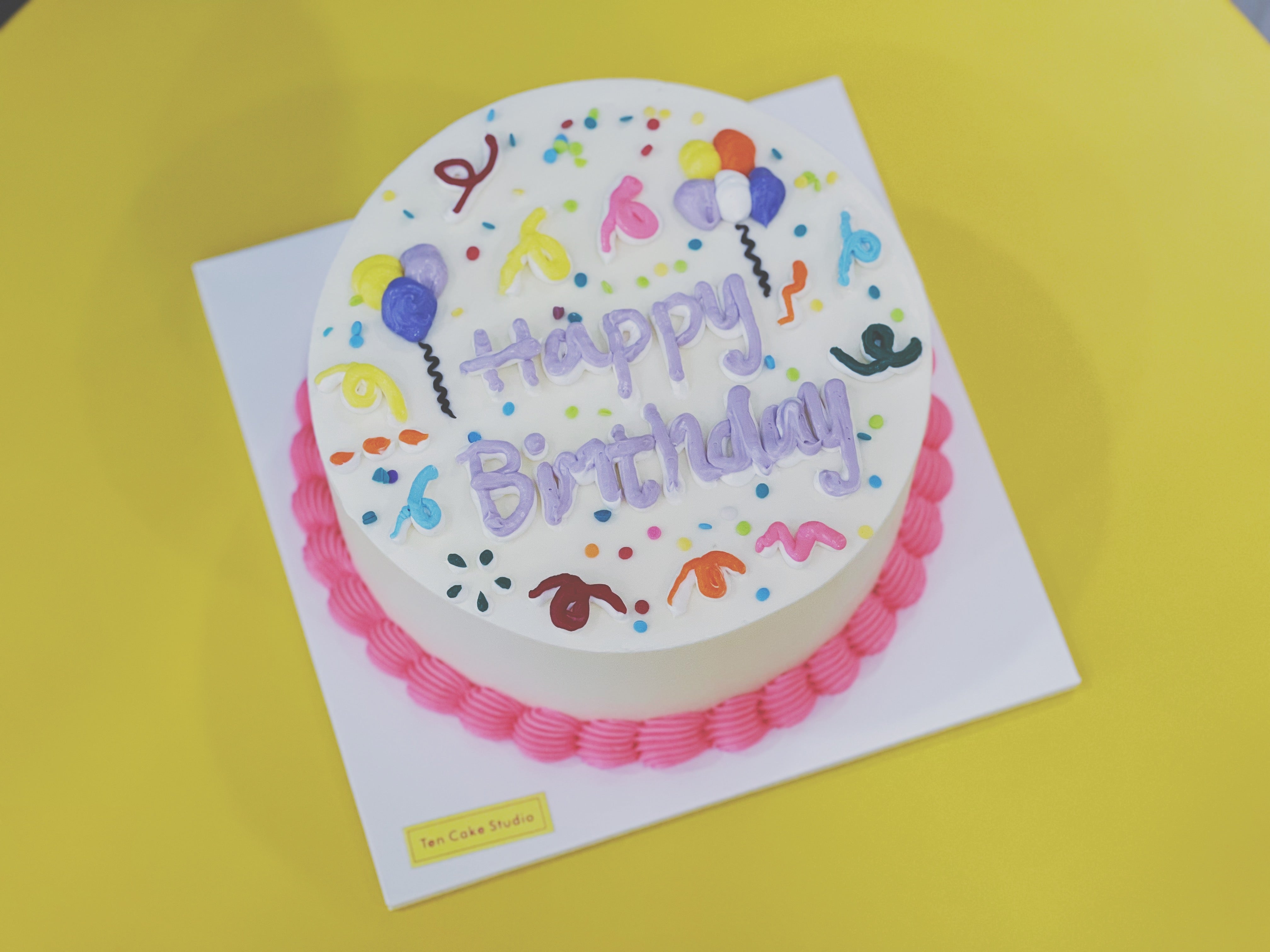 Birthday Cake – Tencakestudio.com