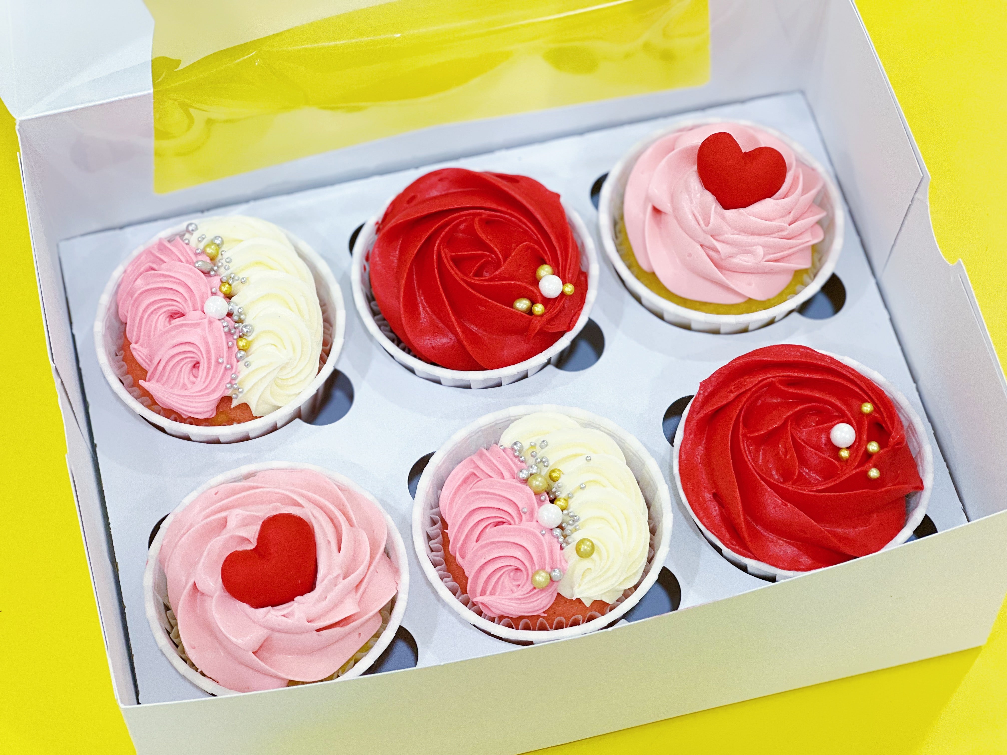 Love Cupcakes (6 PCS) – Tencakestudio.com